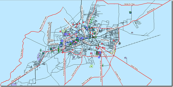GIS Based Street Level Map of Multan | Pakistan GIS